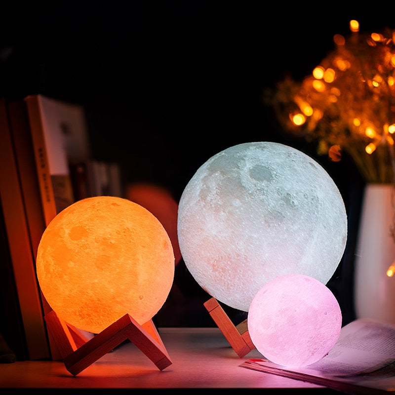 Rechargeable Moon Lamp – Zagiz